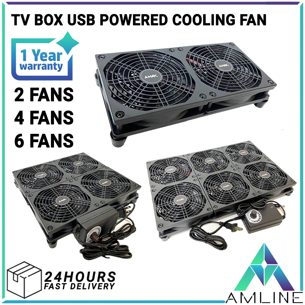 2000-3200RPM USB Router Radiator Cooler USB 5V Powered Air Cooling Fan ...