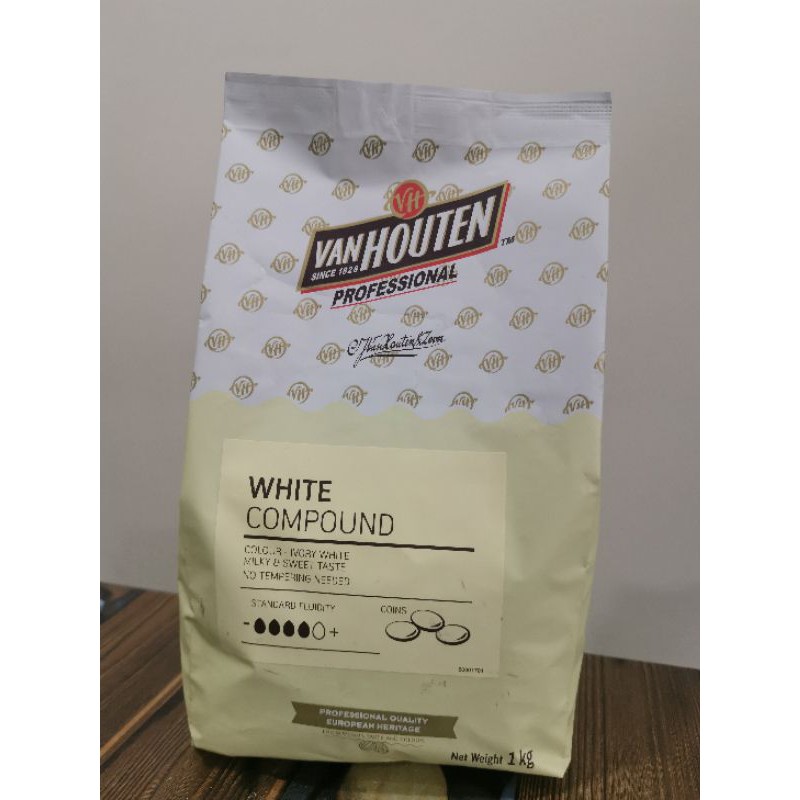 Van Houten White Compound Coins 1kg | Shopee Malaysia