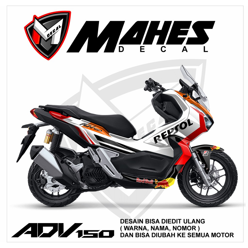 Deca Sticker Adv 150 Fullbody Repsol Design 1 | Shopee Malaysia