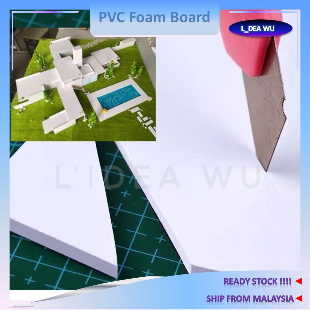 610x915mm White PVC Foam Board Replace wood 3mm/5mm/10mm Waterproof ...