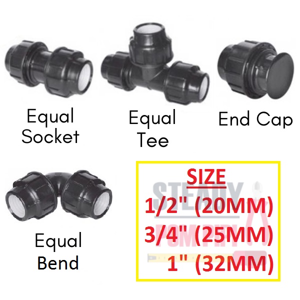 POLY FITTINGS / POLY SOCKET / POLY ELBOW / POLY TEE / POLY CONNECTOR ...