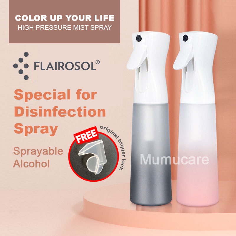 Original Flairosol High Pressure Ultra-Fine Mist Sprayer Alcohol ...