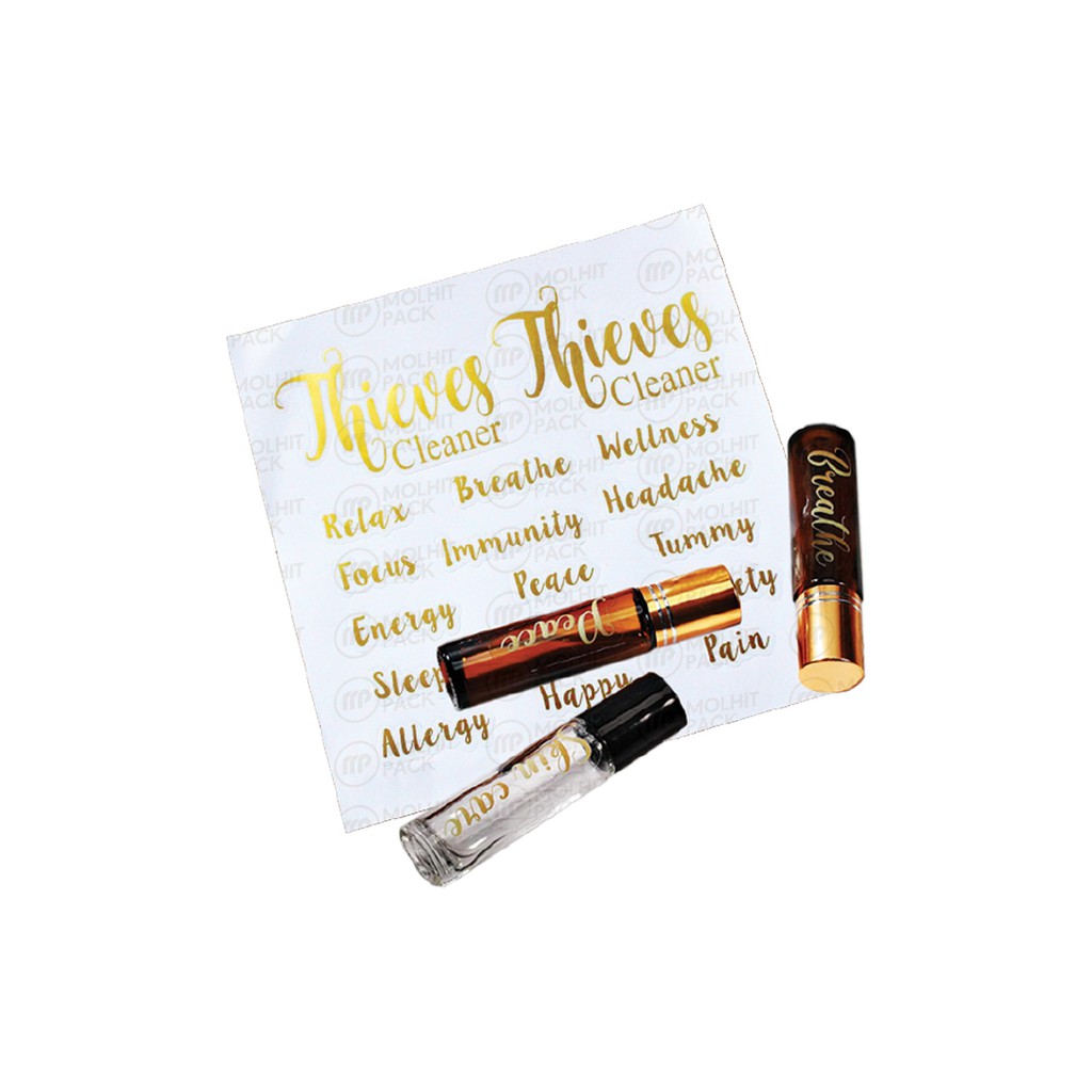 Essential Oil Bottles Labels Body Stickers Decor Decals Tags For ...