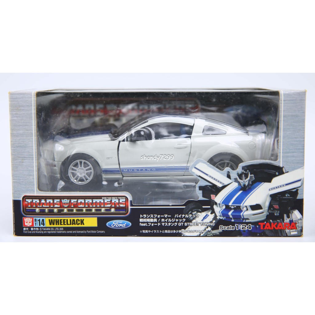 Transformers Binaltech TAKARA BT-14 BT14 Ford Mustang Wheeljack Car ...