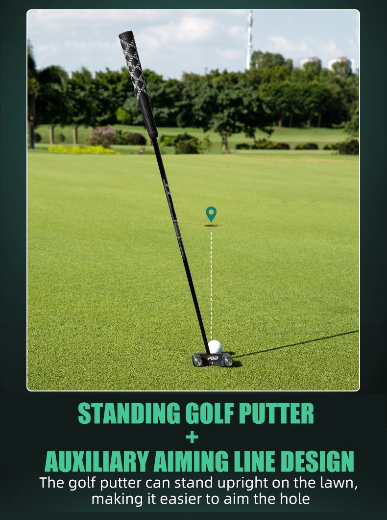 PGM New design standing right handed golf putter club with aiming line ...