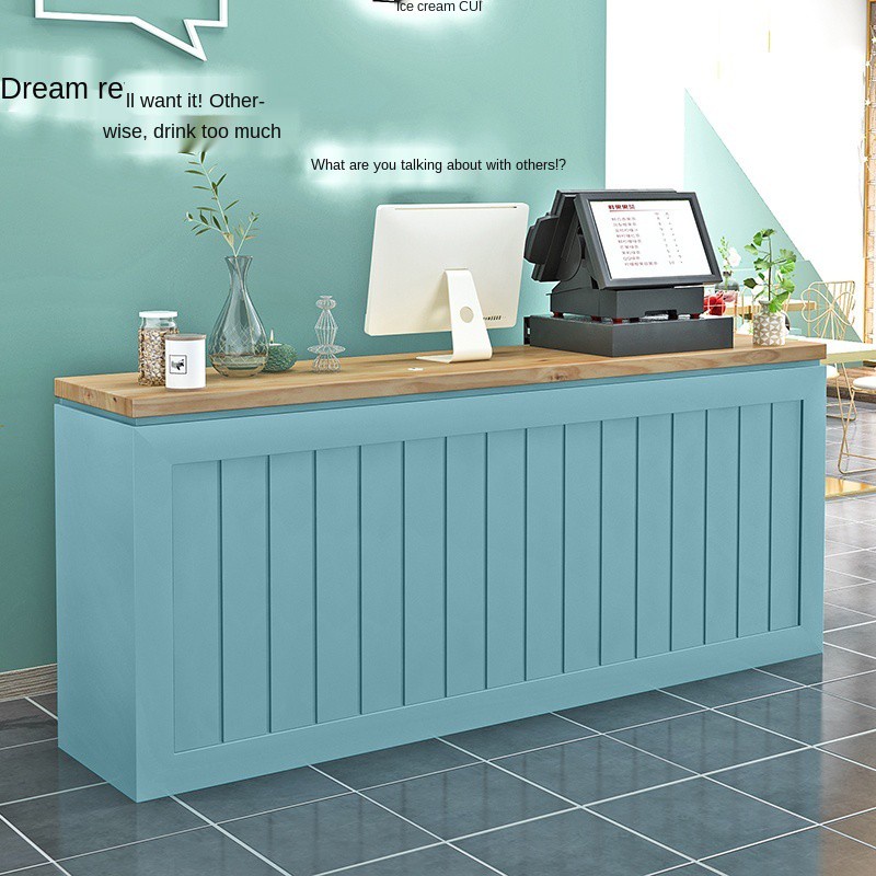Cashier Counter Simple Modern Small Clothing Store Convenience Maternal ...