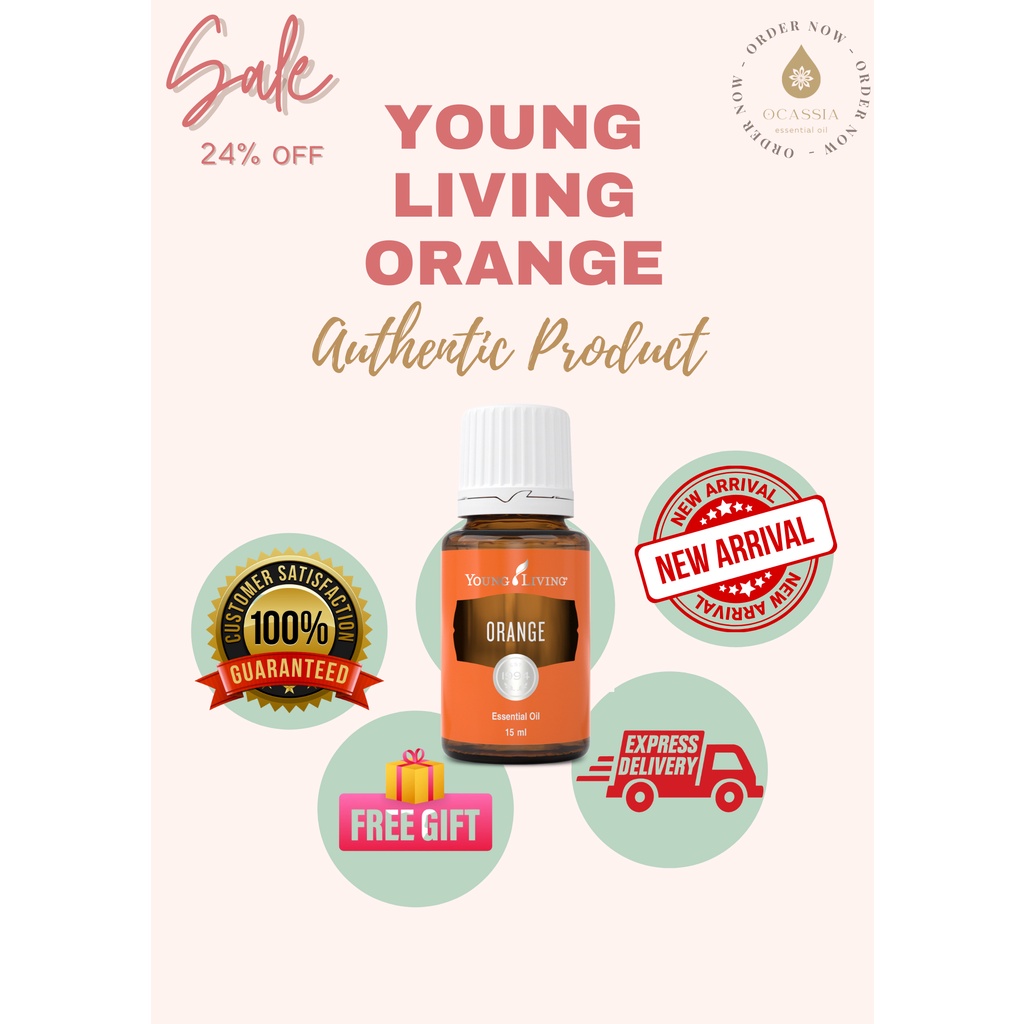 [Ready Stock] Young Living Orange Essential Oil💯 | Shopee Malaysia