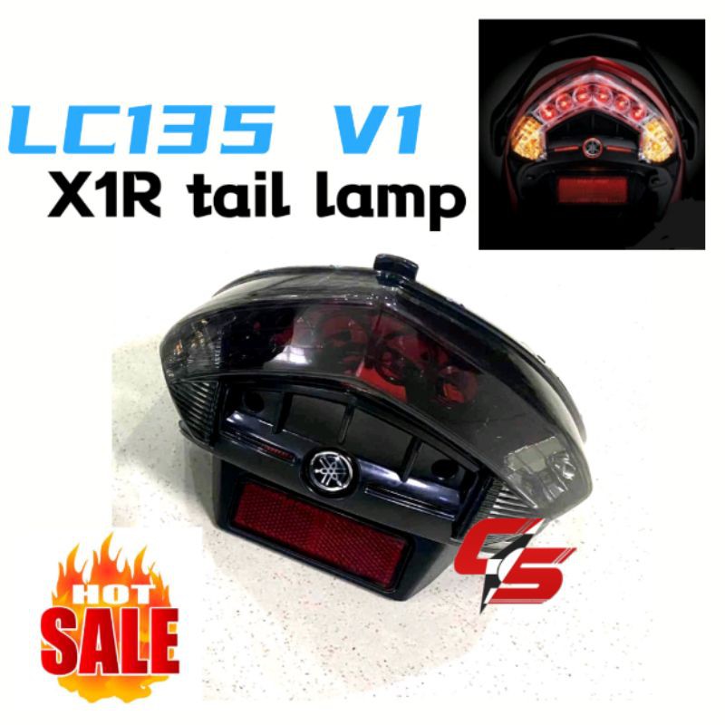 Yamaha X1R LC135 V1 TAIL LAMP SET X1R SMOKE LAMPU BELAKANG | Shopee ...