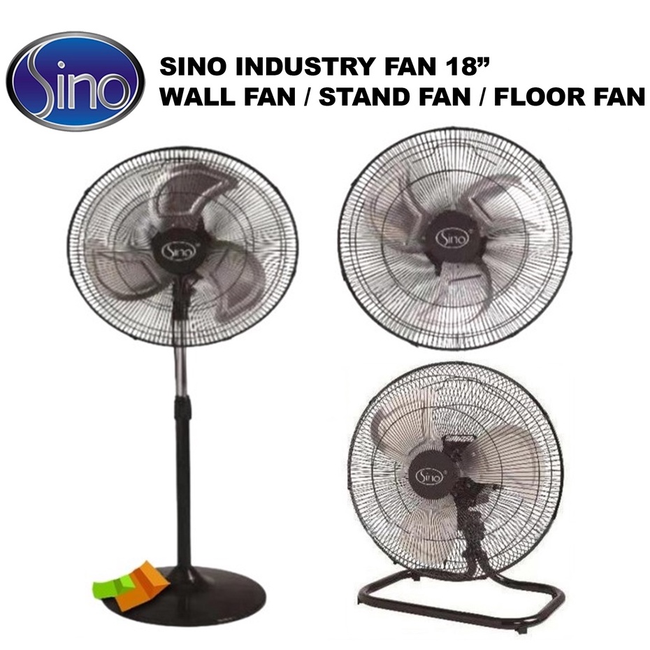 SINO SFF & SWF & SSF 18'' INDUSTRY FAN FLOOR FAN / STAND FAN / WALL FAN ...