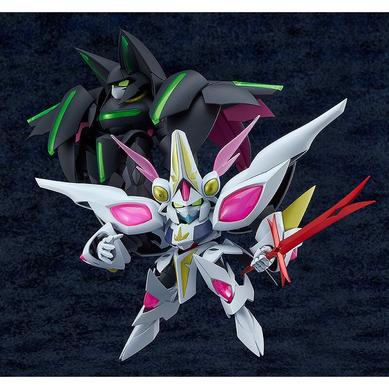 READY STOCK GSC MODEROID GRANBELM WHITE LILY & VIOLA KATZE Robotech ...