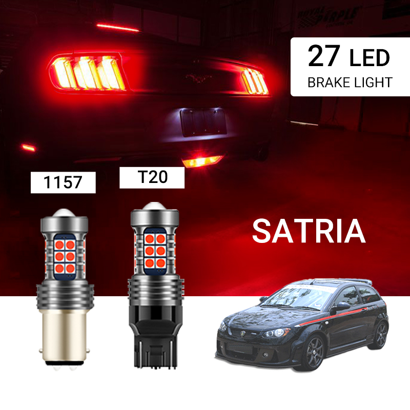 [PROTON] Satria/Ertiga/Exora/Gen2 27LED Car Brake Light Bulb Flash ...