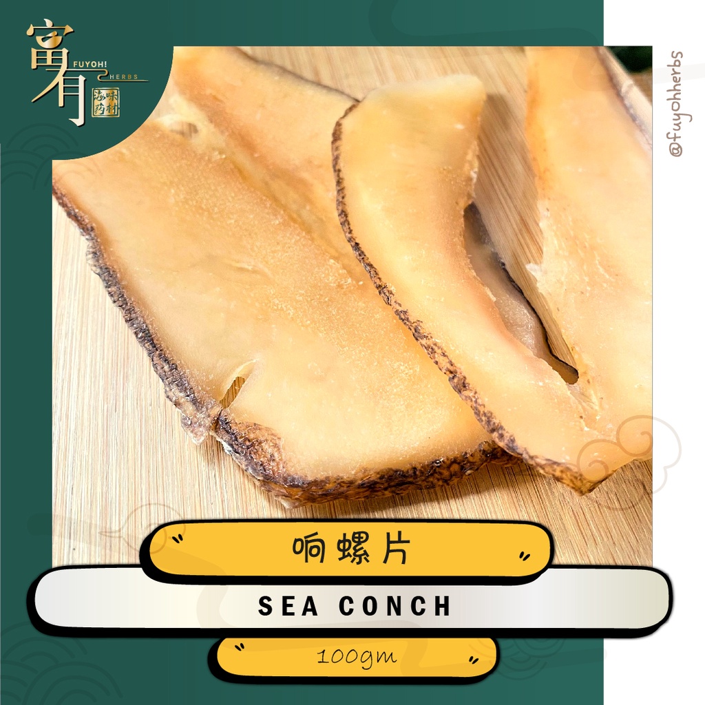 America Sea Conch | Dried Sea Snail 美国响螺片 - 绝无腥味/guarantee no fishy ...