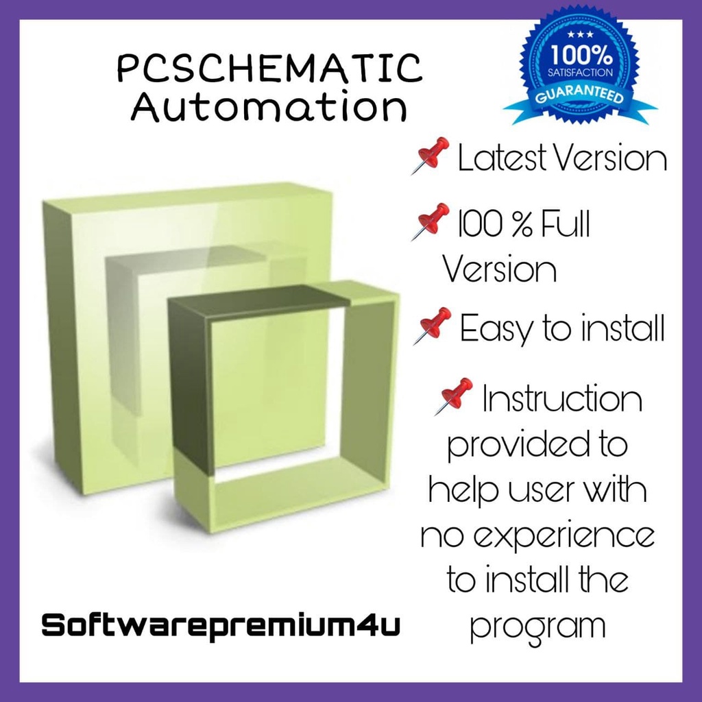 PCSCHEMATIC Automation 20 🔥【Full Version】🔥 | Shopee Malaysia