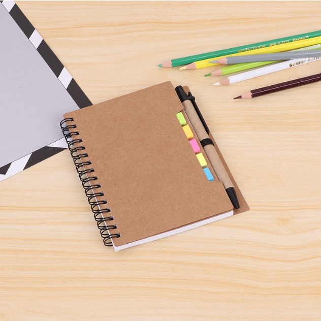Sticky Note Booklet Complete Set With Notepad and Pen | Shopee Malaysia