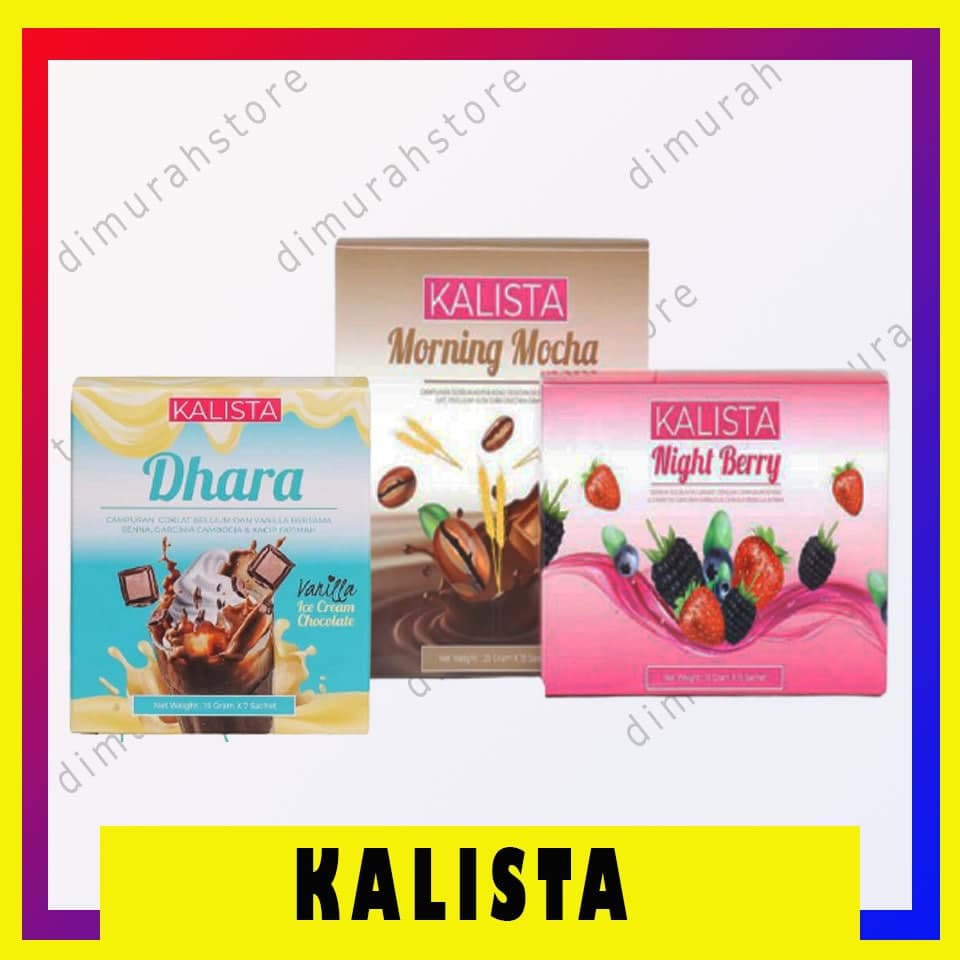 Kalista Drink Original HQ kalista dhara 3in1 orihq kalista burn ice tea ...