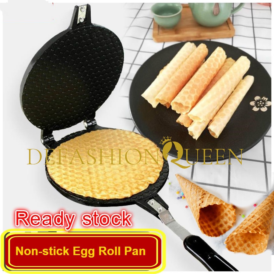 READY STOCK DIY Biskut Raya Phoenix Crisp Egg Roll Ice Cream Waffle ...