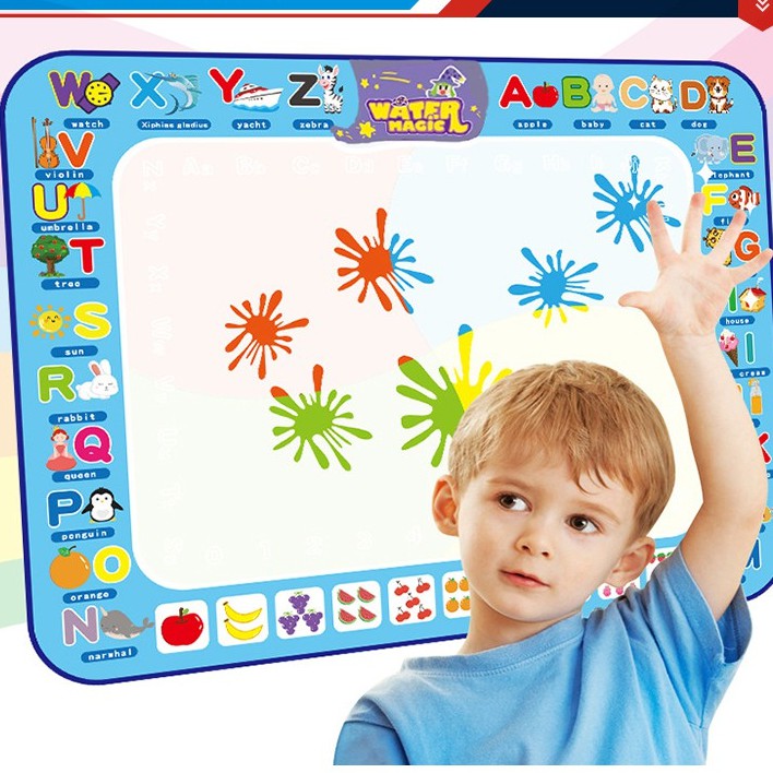 [PPV] Large Kids Magic Water Drawing Mat Magical Water Canvas 98x75cm ...