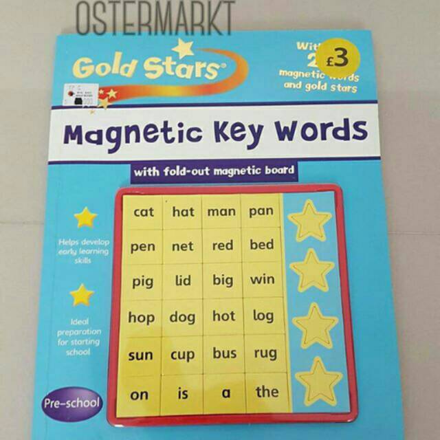 Learn to Read (Magnetic Key Words) | Shopee Malaysia