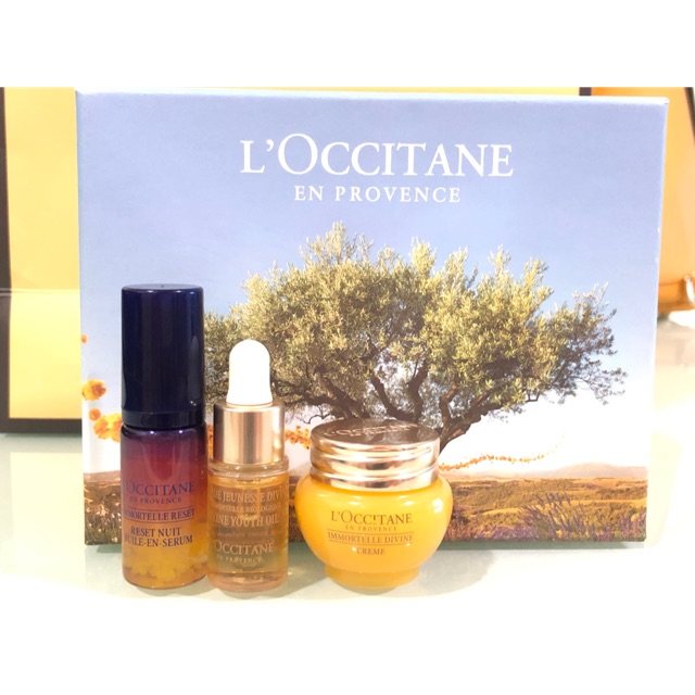 Loccitane Immortelle Divine Trial Set | Shopee Malaysia