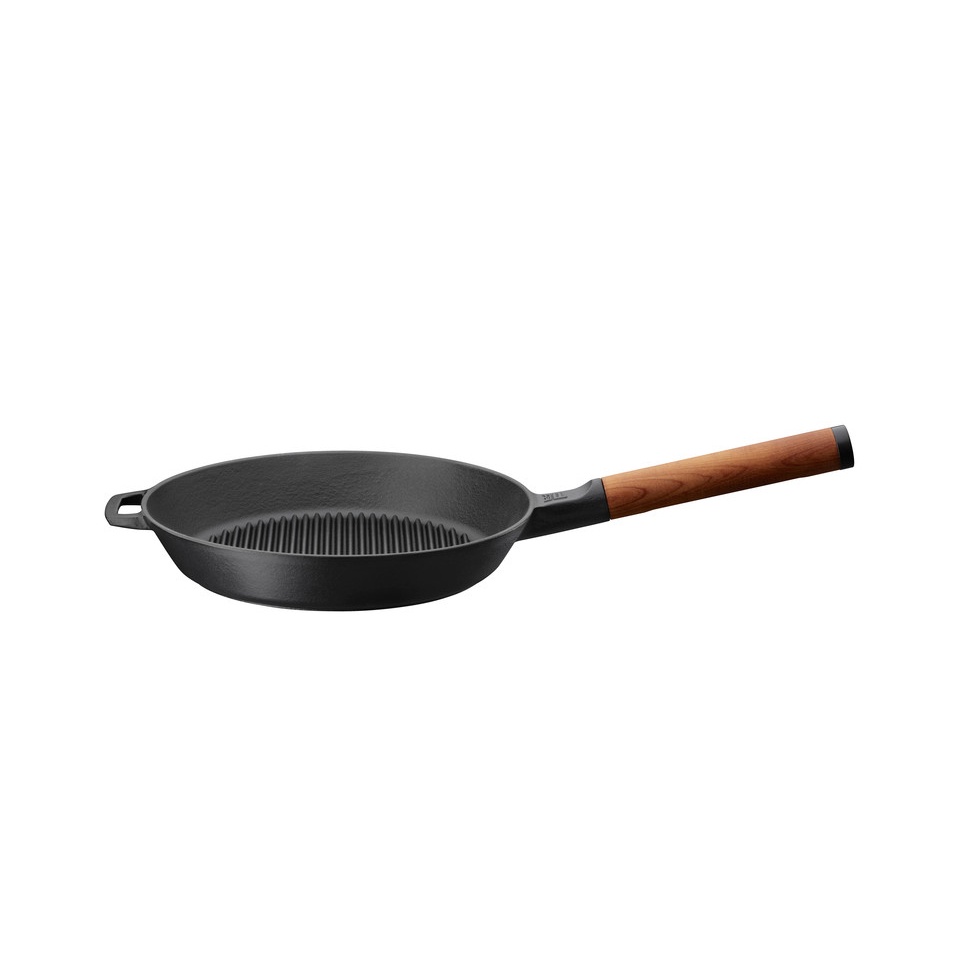 [Hieno] Fiskars Norden Cast Iron Grill Pan 26cm | Made in Finland ...