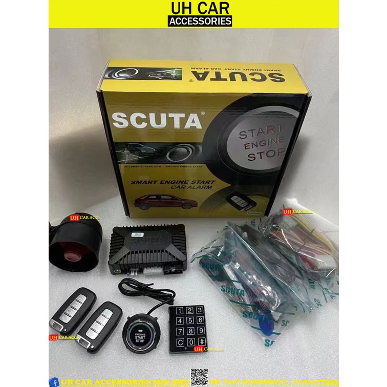 UNIVERSAL SCUTA KEYLESS PUSH START ALARM | Shopee Malaysia
