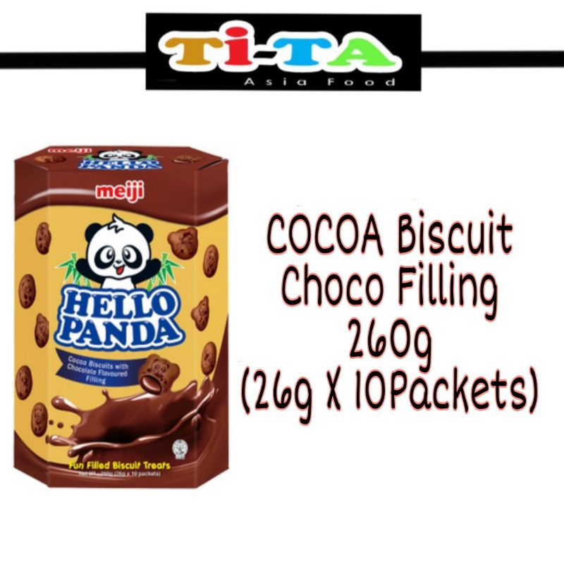 Tita Meiji Hello Panda Biscuit Filling (26g X 10 Packets) | Shopee Malaysia