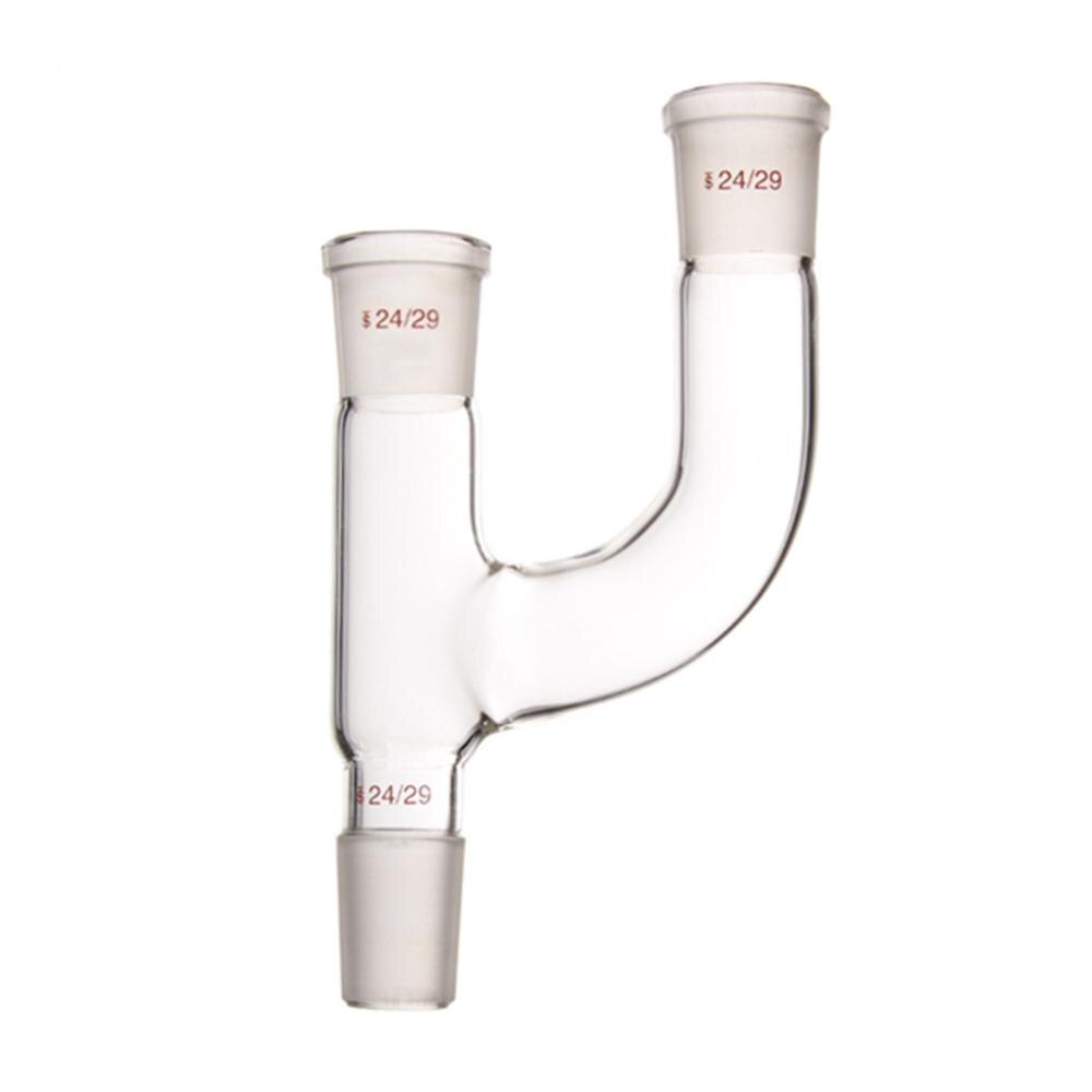 24/29, Glass Claisen Adapter,Three Ways Multiple Adapters,Two Necks ...