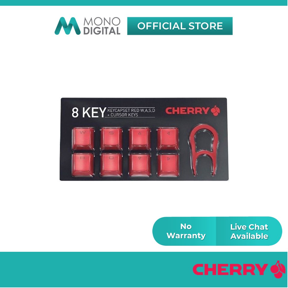 CHERRY AC 0.3 Gaming Key Cap WASD, Cursor Key & Keycap Puller Set ...