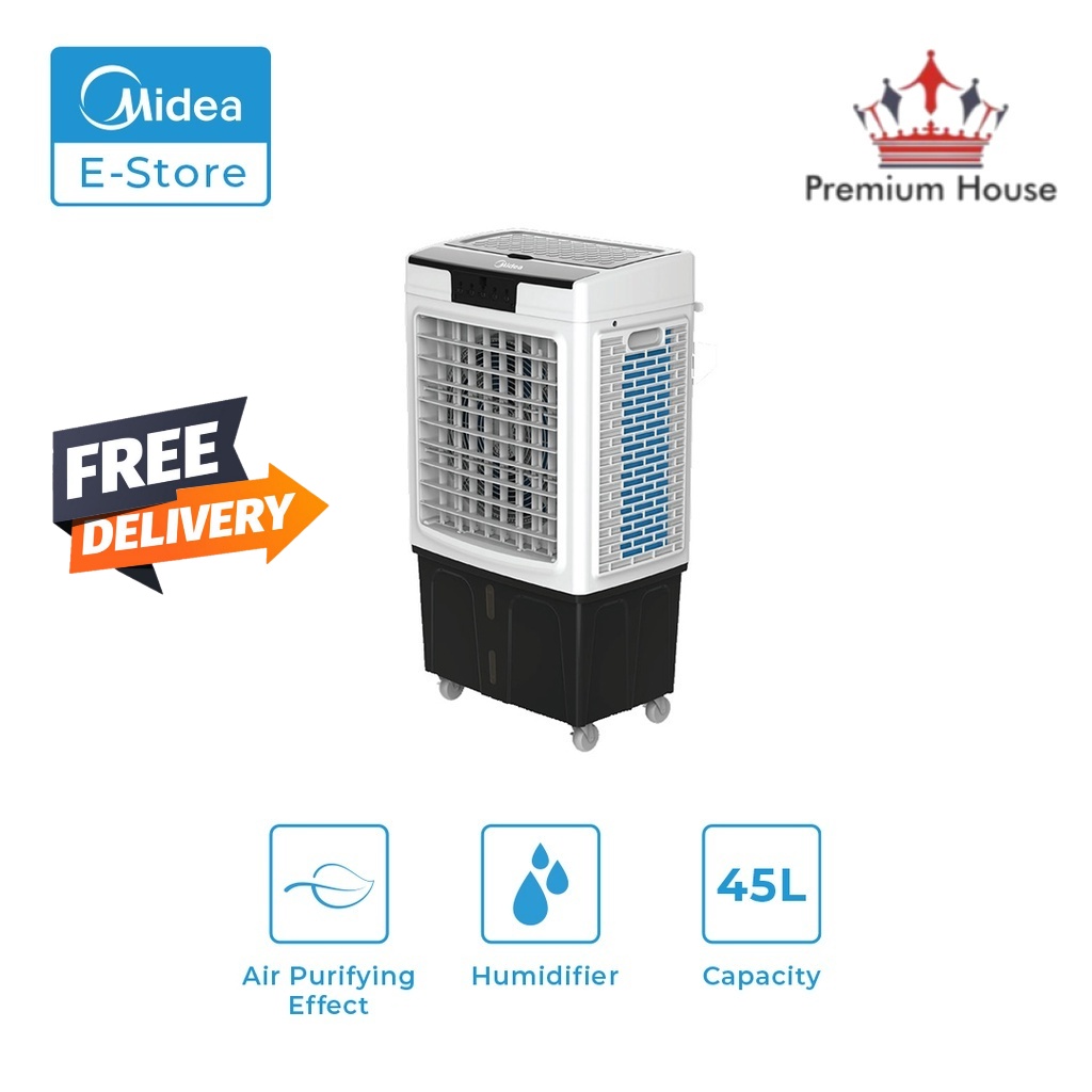 Midea 45L Air Cooler MAC-450CR (3 Speed) MAC450CR | Shopee Malaysia