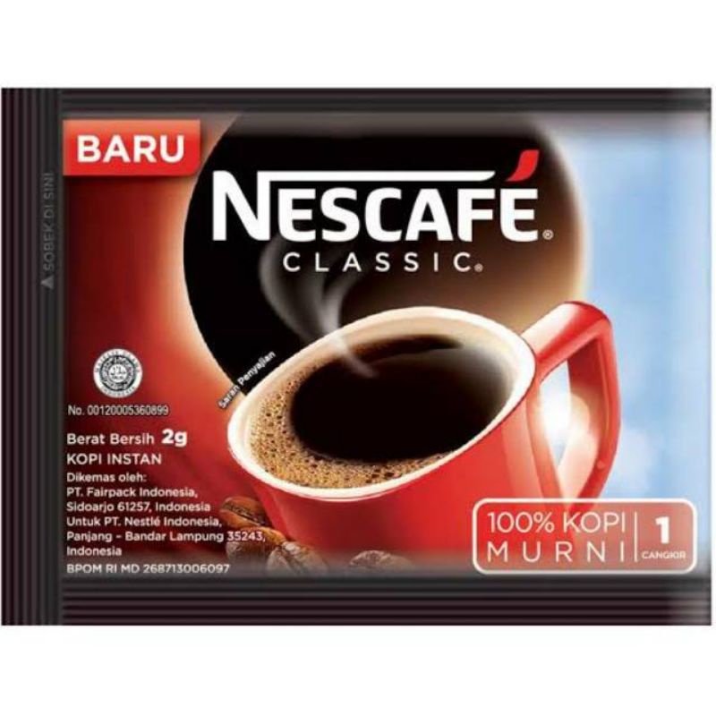 Nescafe Classic Sachet 2g (10Sachets) | Shopee Malaysia
