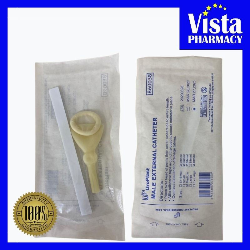 UroPlast Male External Catheter 25mm | 30mm | 35mm [Exp: 03/2025 ...