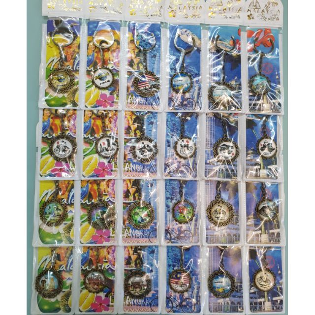 Penang Famous Street Art Souvenir Crystal Keychain 💗Ready Stock💗 😊 ...