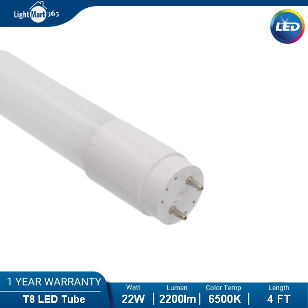 Spot LED T8 Terang Lampu Kalimantang 2FT 4FT 11W 22W Fluorescent Tube ...