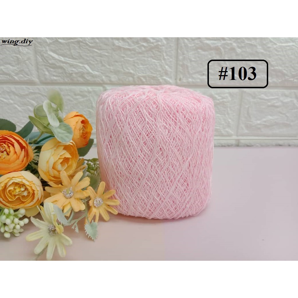 [NEW COLOUR] MINLON COUNTRY HIGH CLASS CROCHET YARN/ BENANG KAIT MINLON ...