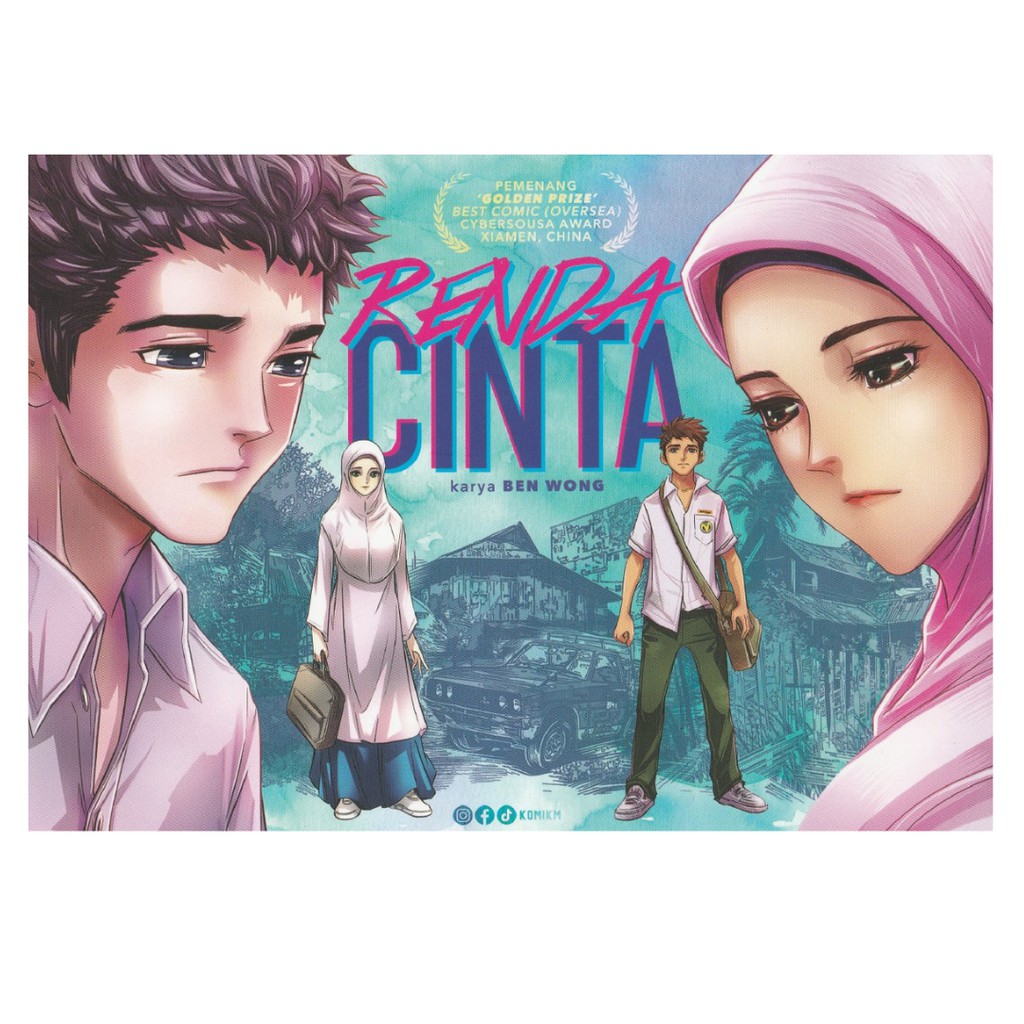 POSKAD RAYA RENDA CINTA KOMIK M | Shopee Malaysia