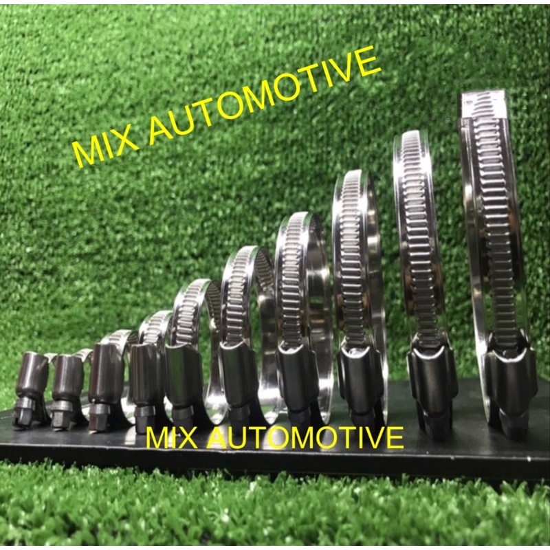 304 Stainless Steel Hose Clip Oil Clip Radiator hose clip German Type ...