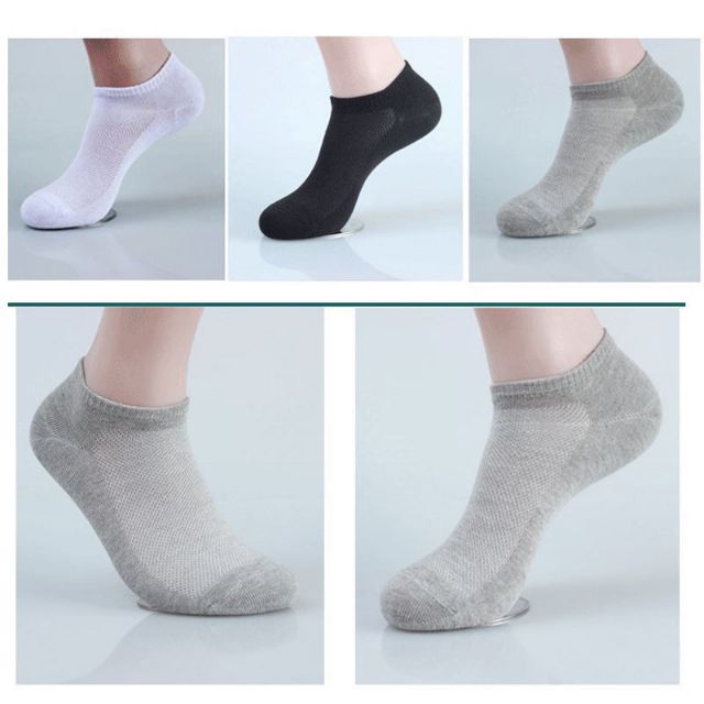 🔥【Ready Stock】🔥 Casual Short Ankle Cotton Blend Soft Socks🔥 | Shopee ...