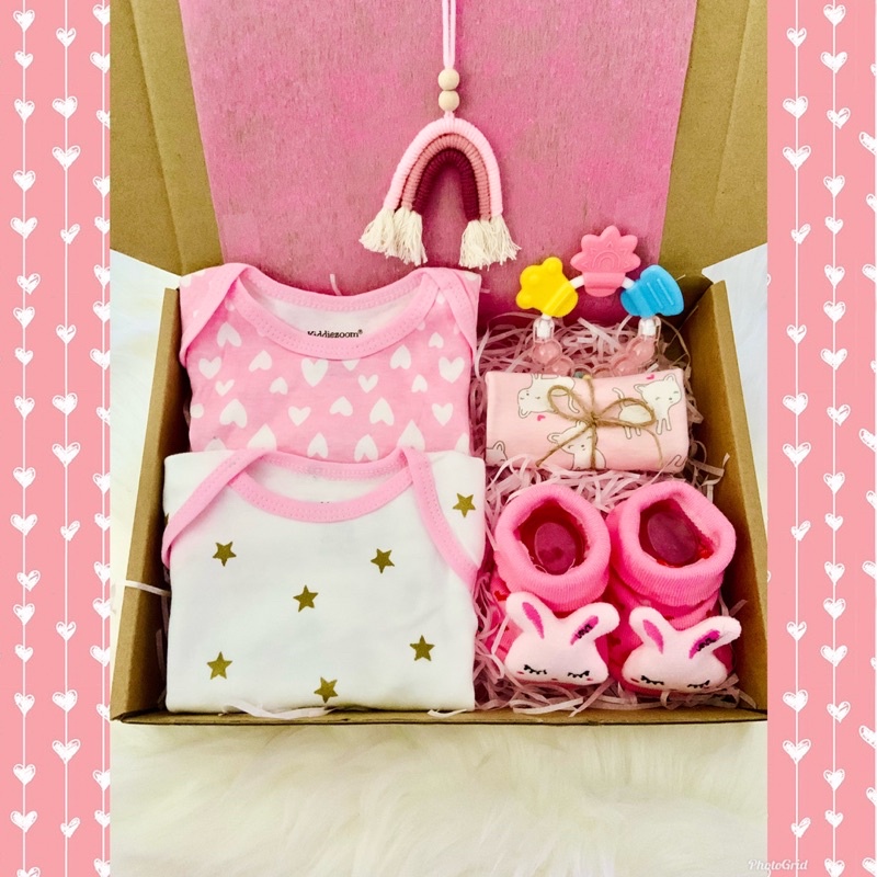 Hadiah baby 🎁 Baby gift set baby boy and baby girl 🎀 | Shopee Malaysia