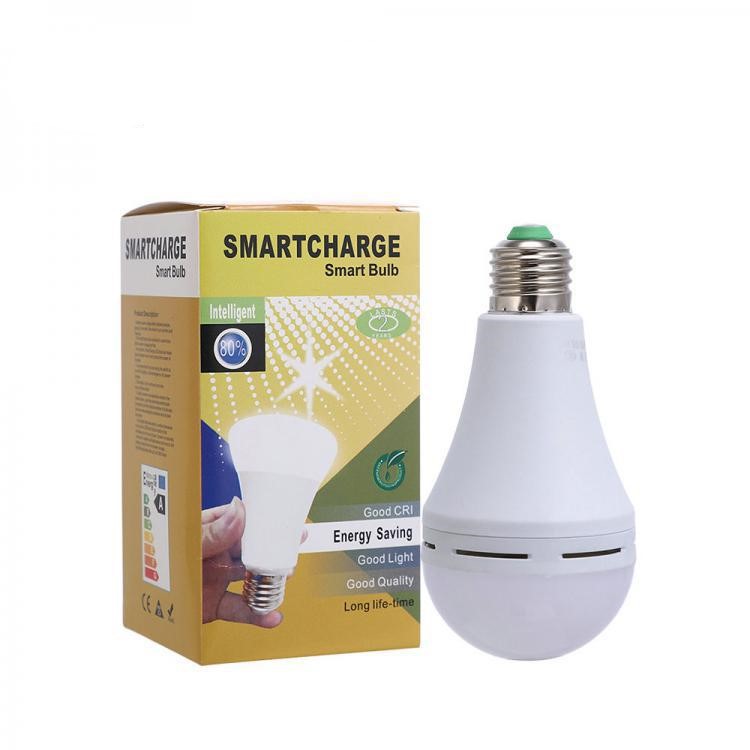 Rechargeable LED Bulb Smart Charge Smart Bulb for Hiking Camping ...
