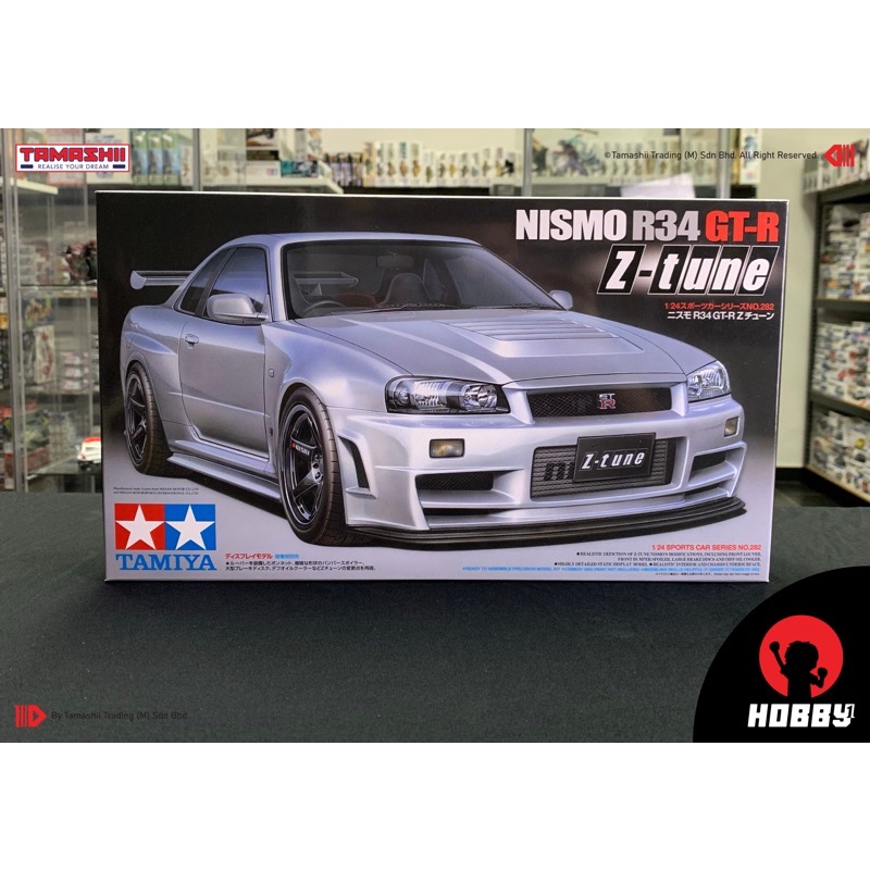 Tamiya Nismo R34 GT-R Z-tune (Scale 1/24) | Shopee Malaysia