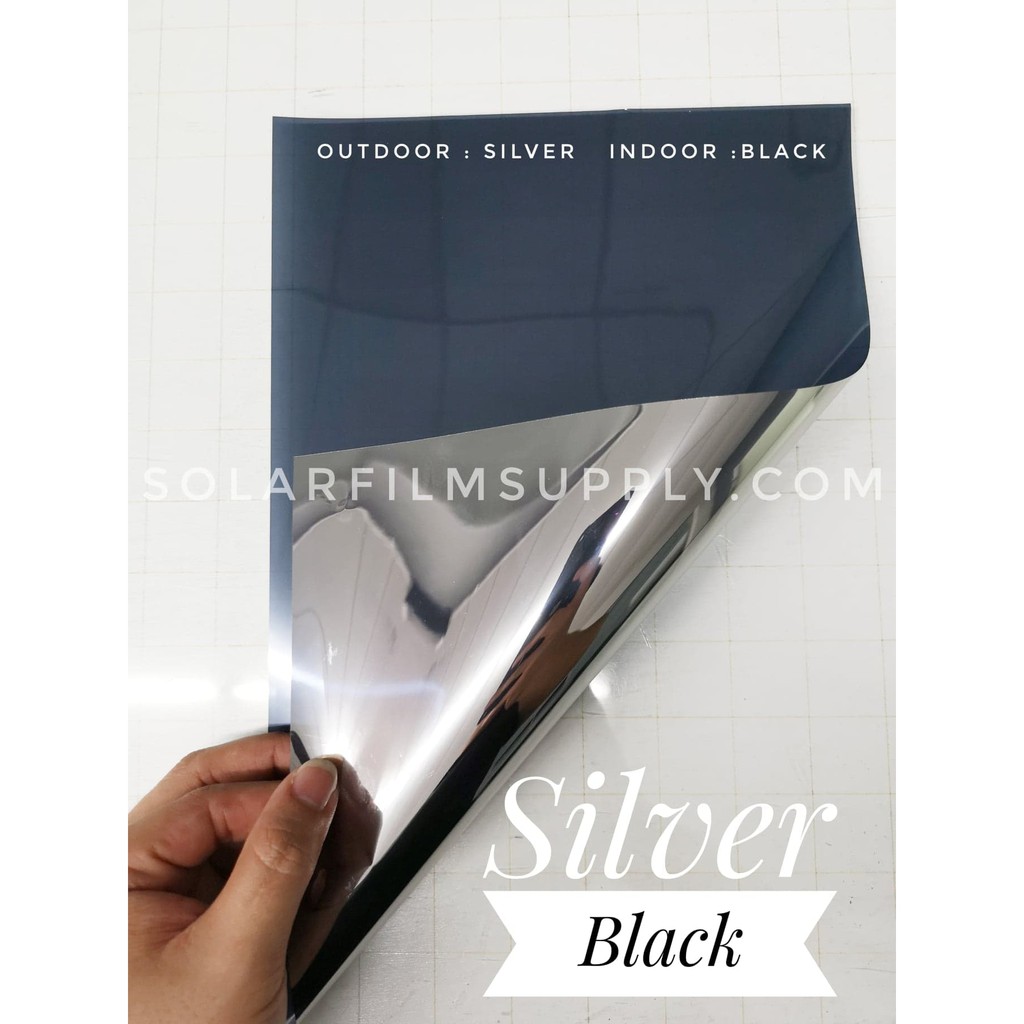 [JOHOR] SLIDING DOOR TINTED Silver Black Privacy Window Film One-Way ...