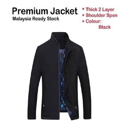 💯Ready Stock💯 BLACK KORPORAT JACKET/PREMIUM JACKET 2 LAYER with inner ...