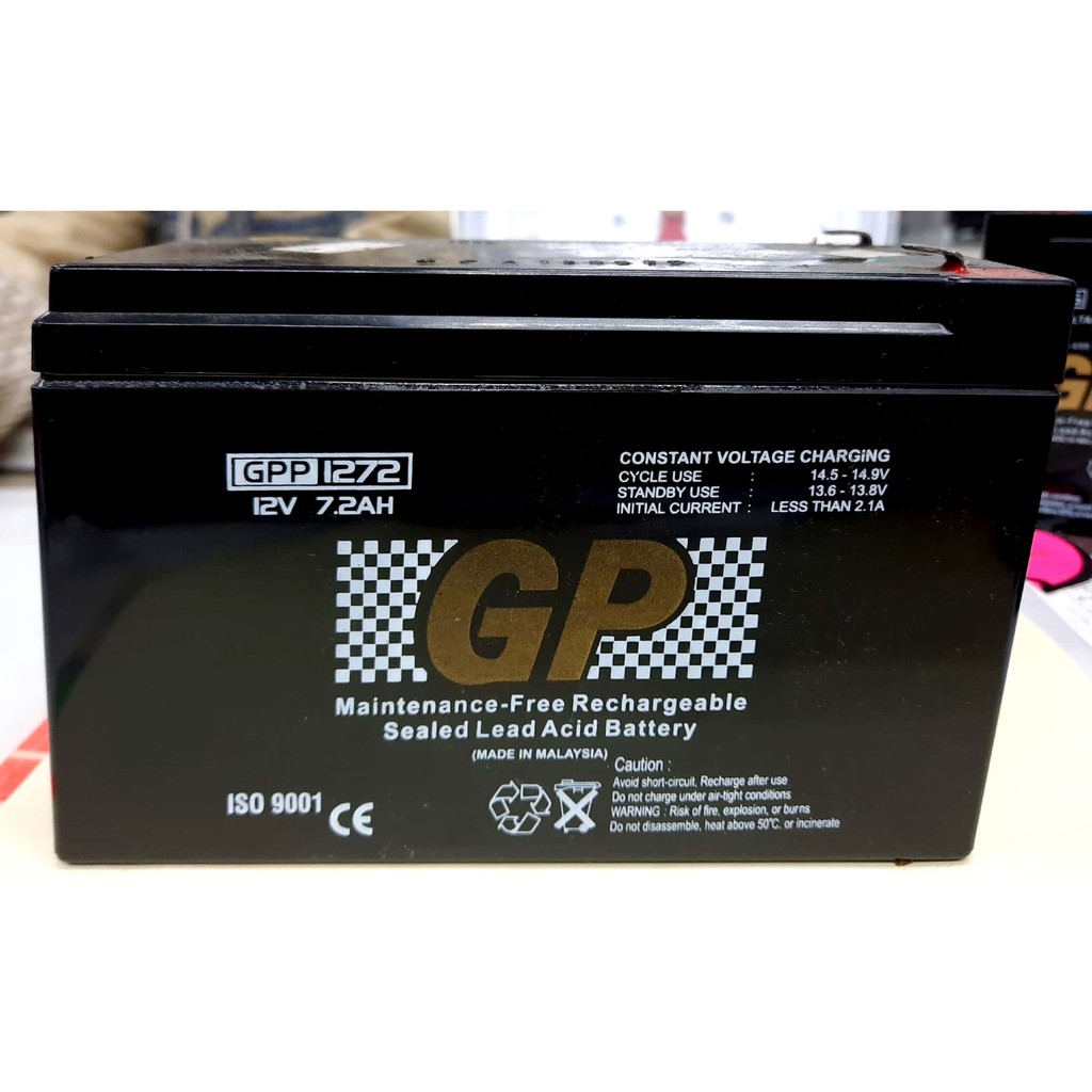 GP BATTERY RECHARGEABLE (GPP 1272) | Shopee Malaysia