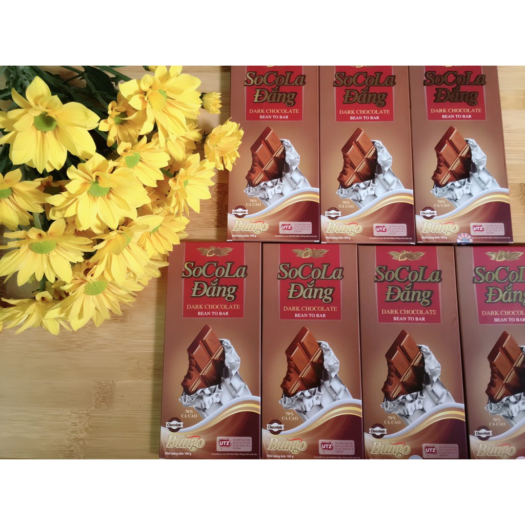 Bungo Bitter Chocolate box 100g | Shopee Malaysia