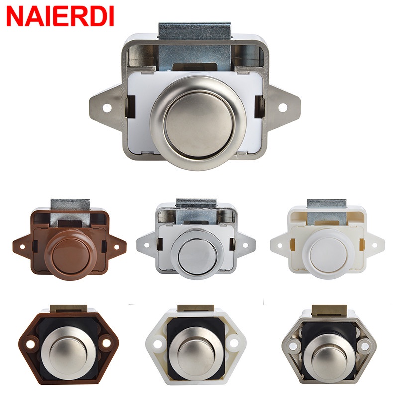 NAIERDI Camper Car Push Lock 20mm/26mm RV Caravan Boat Motor Home ...