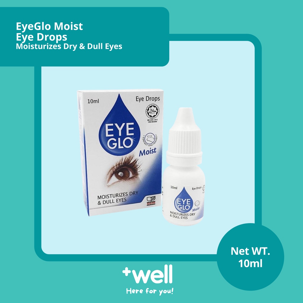 Eye Glo Moist Eye Drops 10ml | Shopee Malaysia