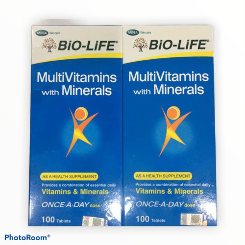 BiO-LiFE Multivitamin & Mineral (100'S) | Shopee Malaysia