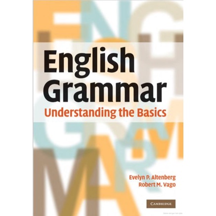 English Grammar: Understanding the Basics by Evelyn P. Altenberg ...