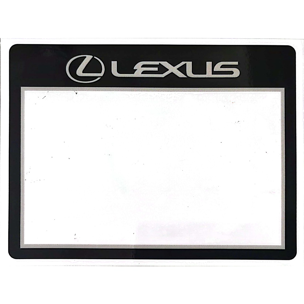 Lexus Car Road Tax Sticker RoadTax Sticker | Shopee Malaysia
