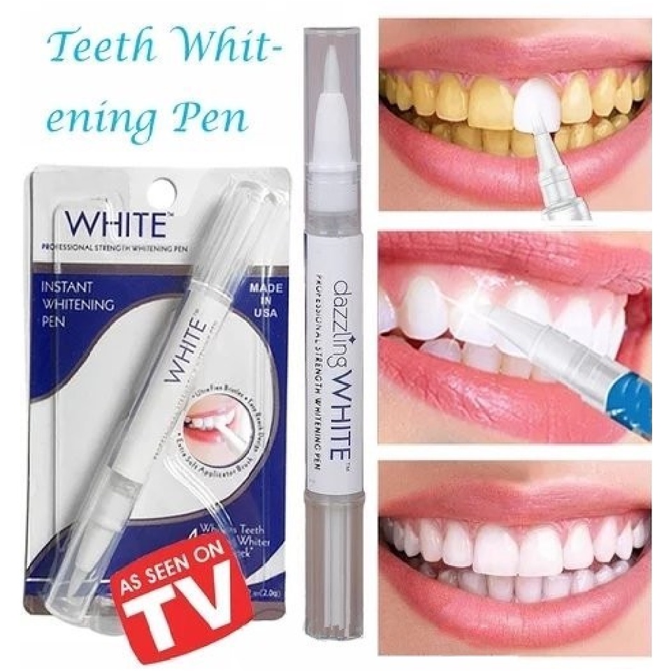 Peroxide Gel Tooth Cleaning Bleaching Kit Dental White Teeth Whitening ...